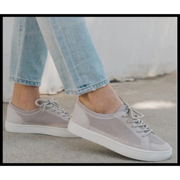Soludos | Shoes | Soludos Ashore Eco Knit Lace Up Beige Sneakers Sz 7 ...